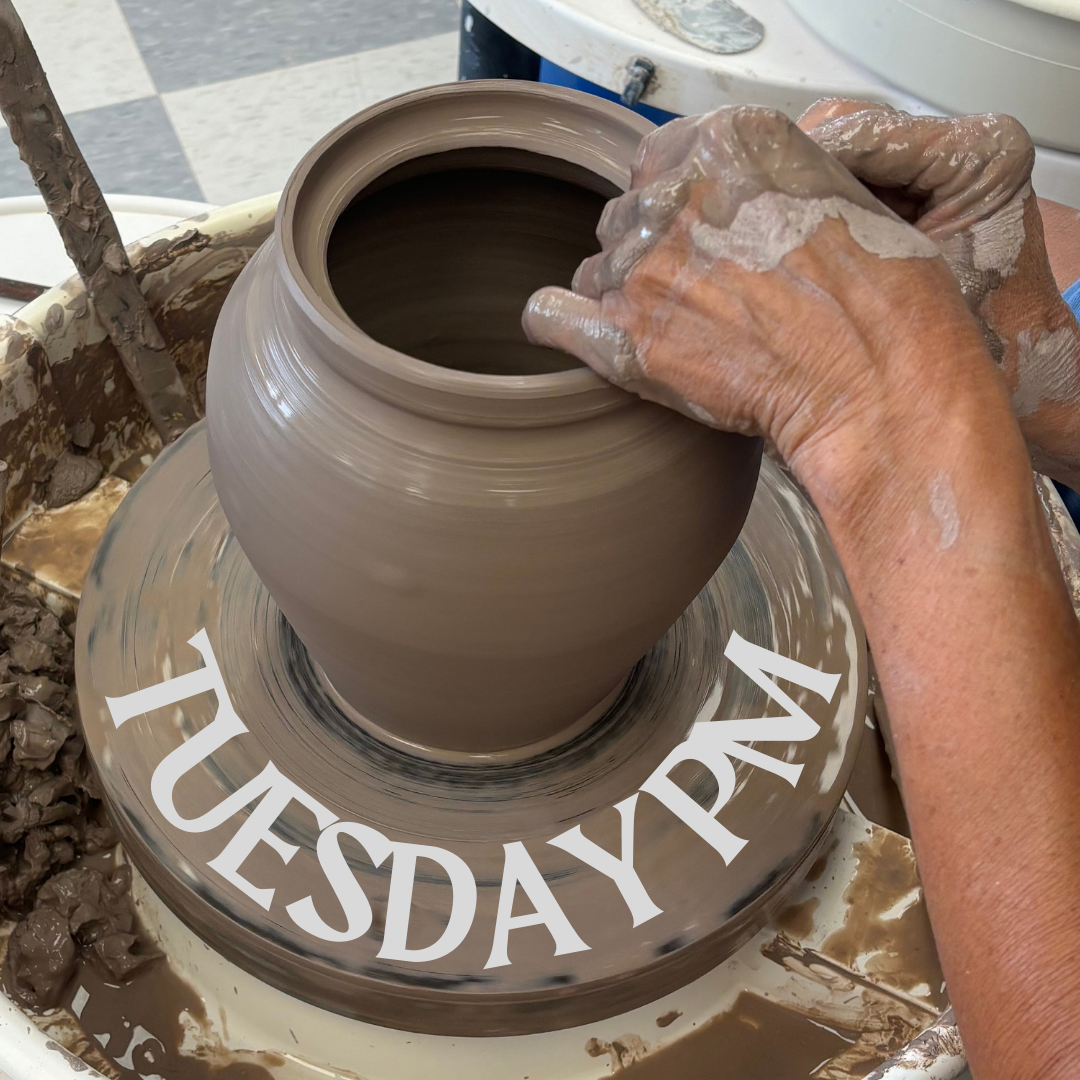 Tuesday PM (Spring 2025) Adult Pottery Wheel Class | Newbury Pottery Studio