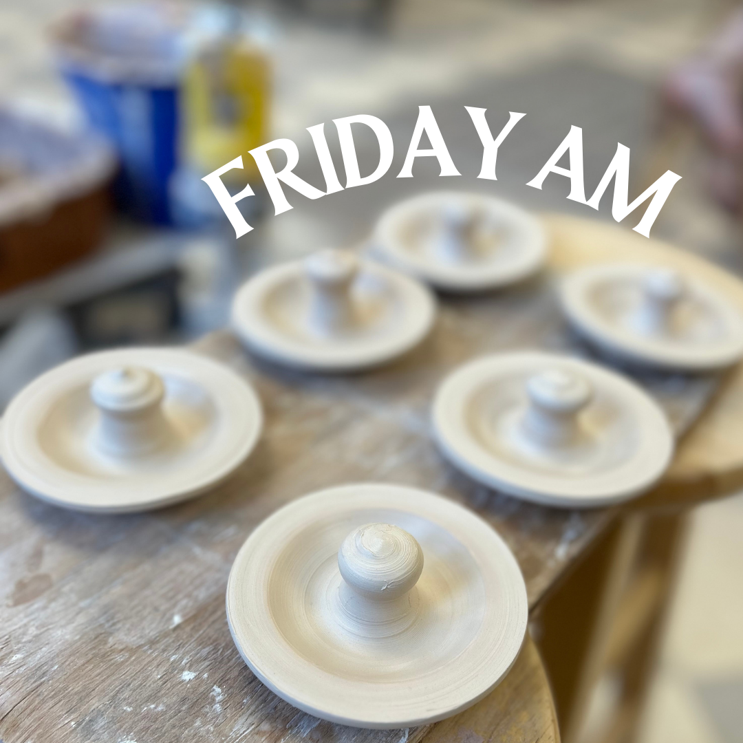 Friday AM (Spring 2025) Adult Pottery Wheel Class | Newbury Pottery Studio