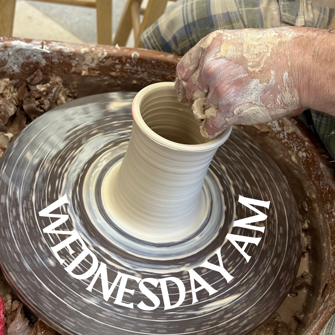 Wednesday AM (Winter 2025) Adult Pottery Wheel Class | Newbury Pottery ...